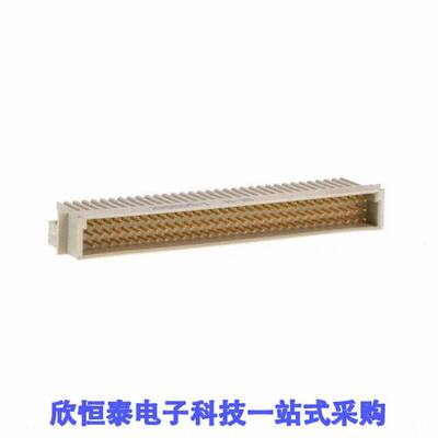215605-1连接器 《 CONN DIN PLUG 96POS PCB RA GOLD    》
