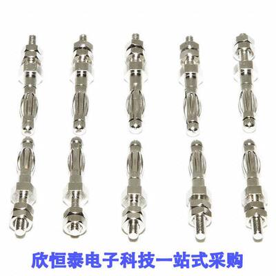 BU-P72918连接器 《 CONN BANANA PLUG THRD 10PK    》