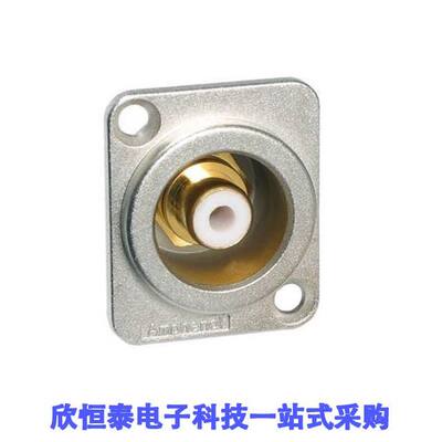 ACJD-WHT连接器 《 CONN RCA JA【 CHASIS MOUNT WHITE    》