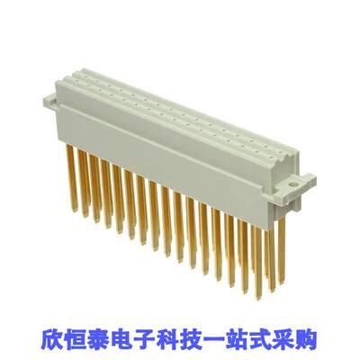 2-166010-1连接器 《 CONN DIN RCPT 48POS PCB GOLD    》