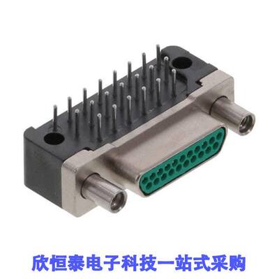 DCCM21PCBRPN连接器 《 CONN MICRO-D PLUG 21POS RA PCB    》