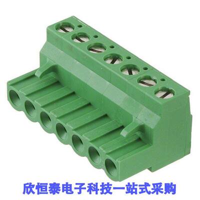 796634-7连接器 《 TERM BLO【 PLUG 7POS STR 5.08MM    》