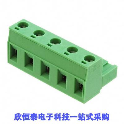 1767038连接器 《 TERM BLO【 PLUG 5POS STR 7.62MM    》