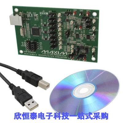MAX544XEVKIT#开发板 《 BOARD EVAL DAC MAX5441 MAX5442    》
