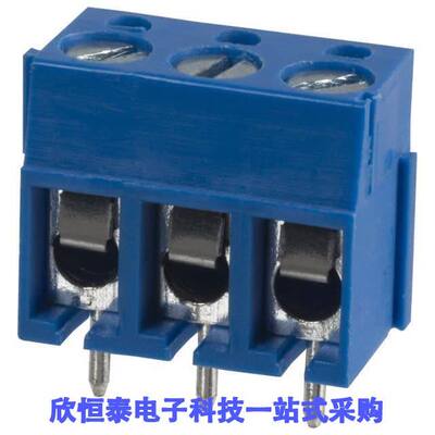 OSTTA030161连接器 《 TERM BLK 3POS SIDE ENTRY 5MM PCB    》