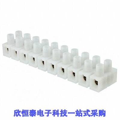 1-1776313-0连接器 《 CONN TERM STRIP 10CIRC 0.571