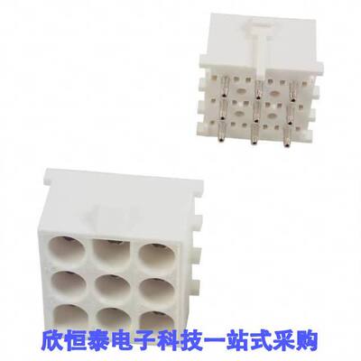 641972-3连接器 《 CONN HEADER VERT 9POS 6.35MM    》