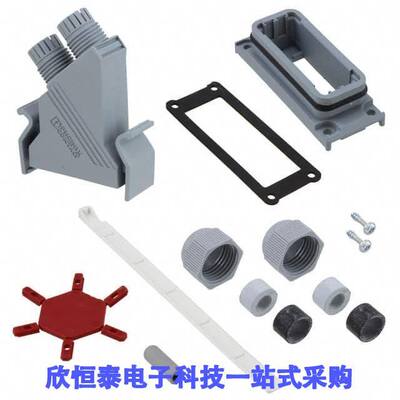 1689129连接器 《 CONN BA【SHELL 15POS 45DEG GRAY    》