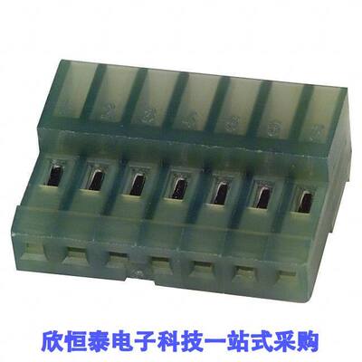 3-640443-7连接器 《 CONN RCPT 7POS IDC 28AWG TIN    》