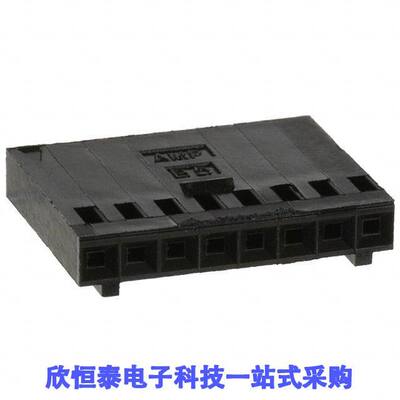 102241-6连接器 《 CONN HOUSING 8POS .100 POLAR    》