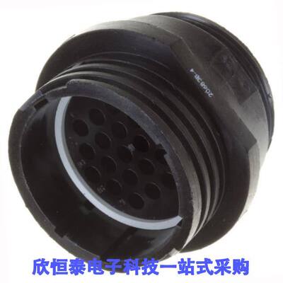 206838-4连接器 《 CONN RCPT HSG MALE 24POS INLINE    》