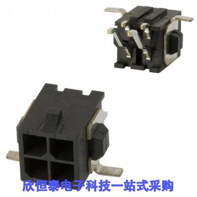 3-794629-4连接器 《 CONN HEADER SMD R/A 4POS 3MM    》