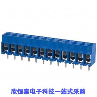 OSTTA124163连接器 《 TERM BLK 12P SIDE ENT 5.08MM PCB    》