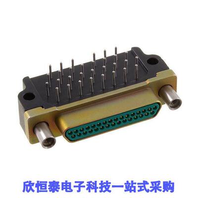 DCCM31PCBRP连接器 《 CONN MICRO-D PLUG 31POS RA PCB    》