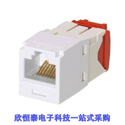 CJ5E88TGWH-24连接器 《 MINI-COM MODULE, CAT 5E, UTP, 8    》