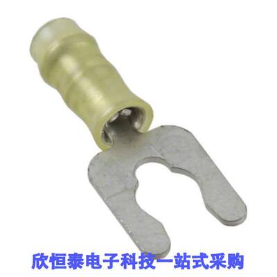 52924连接器 《 CONN SPADE TERM 22-26AWG #6 YEL    》