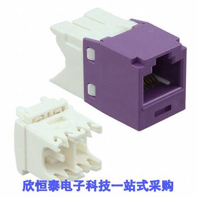 CJ688TGVL连接器 《 CATEGORY 6, RJ45, 8-POSITION, 8-    》