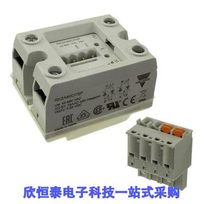 RK2A60D75P继电器 《 SSR RELAY DPST-NO 75A 42-660V    》