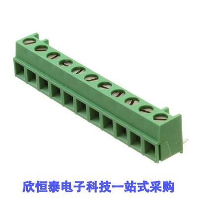 1-284093-1连接器 《 TERM BLK 11POS TOP ENTRY 5MM PCB    》