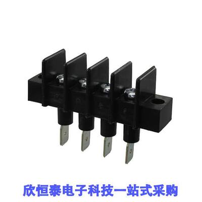 CFTQ-4连接器 《 CONN BARRIER STRIP 4CIRC 0.375