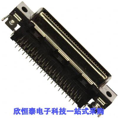 5796055-1连接器 《 CONN RCPT 68POS R/A SOLDER    》