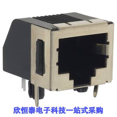 5555153-1连接器 《 CONN MOD JA【 8P8C R/A SHIELDED    》