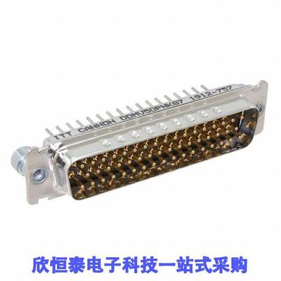 DDMV50PNK87连接器 《 CONN D-SUB PLUG 50POS STR PCB    》