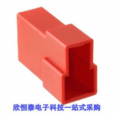 180908-1连接器 《 CONN MALE TAB HSG 0.25 2POS RED    》