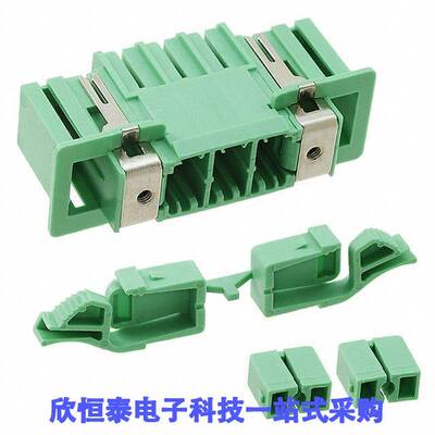 1727702连接器 《 TERM BLK HEADER 3POS GREEN    》