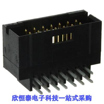 5-102570-5连接器 《 CONN HEADER R/A 14POS 2.54MM    》