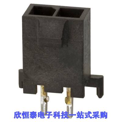 2-1445093-2连接器 《 CONN HEADER VERT 2POS 3MM    》