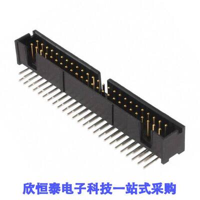 1-5103311-0连接器 《 CONN HEADER R/A 50POS 2.54MM    》