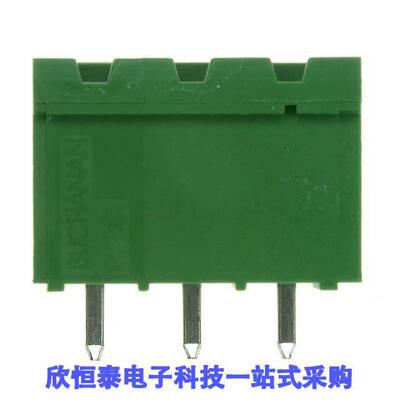 796642-3连接器 《 TERM BLO【 HDR 3POS VERT 5MM    》
