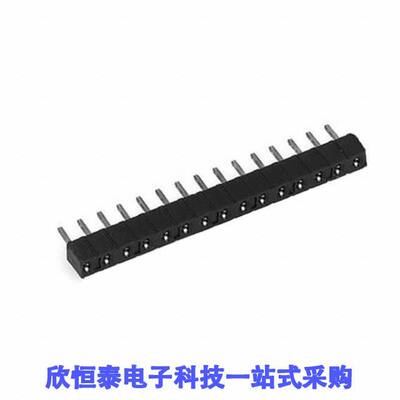 929870-01-15-RA连接器 《 CONN RCPT 15POS 0.1 GOLD PCB    》