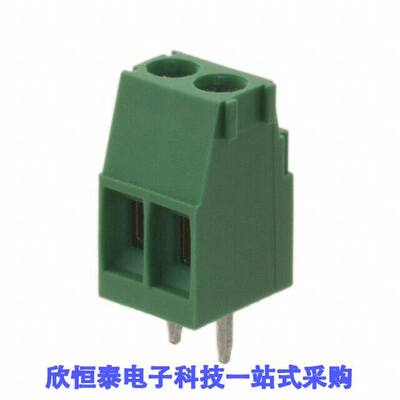 284391-2连接器 《 TERM BLK 2POS SIDE ENT 3.5MM PCB    》