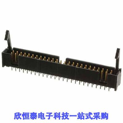 104128-9连接器 《 CONN HEADER VERT 50POS 2.54MM    》