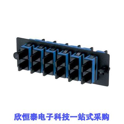FAP6WBUDSC连接器 《 FAP W/6 SC DUPL SM ADAPTERS (BU)    》