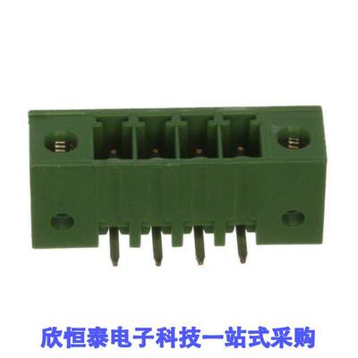 284539-4连接器 《 TERM BLO【 HDR 4POS 90DEG 3.5MM    》