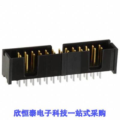 103309-6连接器 《 CONN HEADER VERT 26POS 2.54MM    》