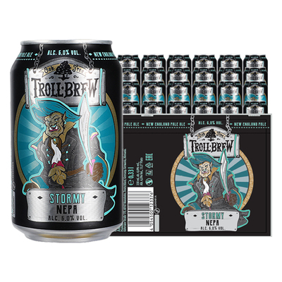 德国进口艾斯宝啤酒淡色艾尔IPA/帝国世涛/博克330ml*24罐整箱