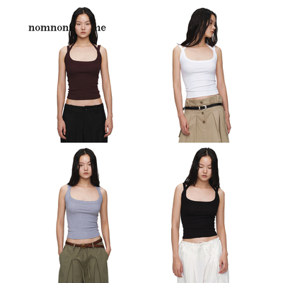 多色春夏百搭实用背心吊带T恤