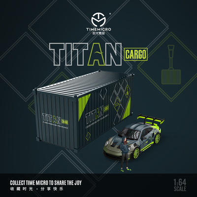 TM1:64  保时捷992 GT3 RS TITAN 仿真合金汽车模型 收藏摆件礼品