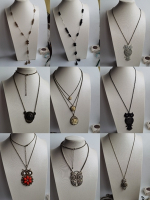 欧美外贸孤品项链毛衣链破旧年代感氧化生锈脏瑕疵介意慎拍3031