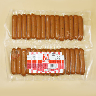 万威客黑椒味脆皮热狗香肠1kg