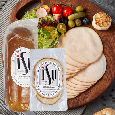 意口艺脍烟熏鸡胸肉火腿切片100g