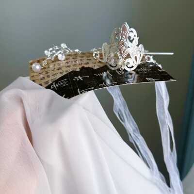 醉流年古风顶簪束发冠仙侠风发饰