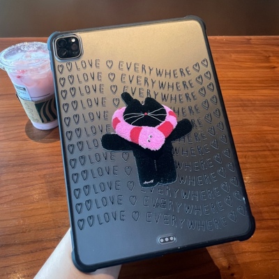轻便可爱ipad亚克力单壳防弯