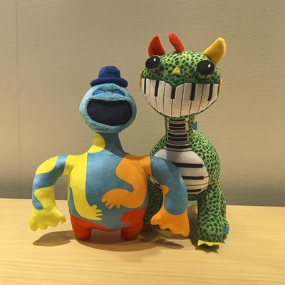 毛绒男女通用新品绿恐龙公仔PP棉