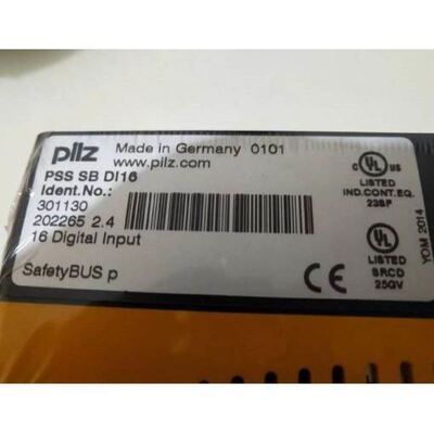 PSS SB DI16 PILZ皮尔玆 301130 PSSSBDI16
