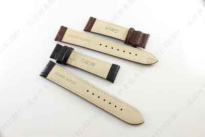格雅棕色真皮表带原厂配件